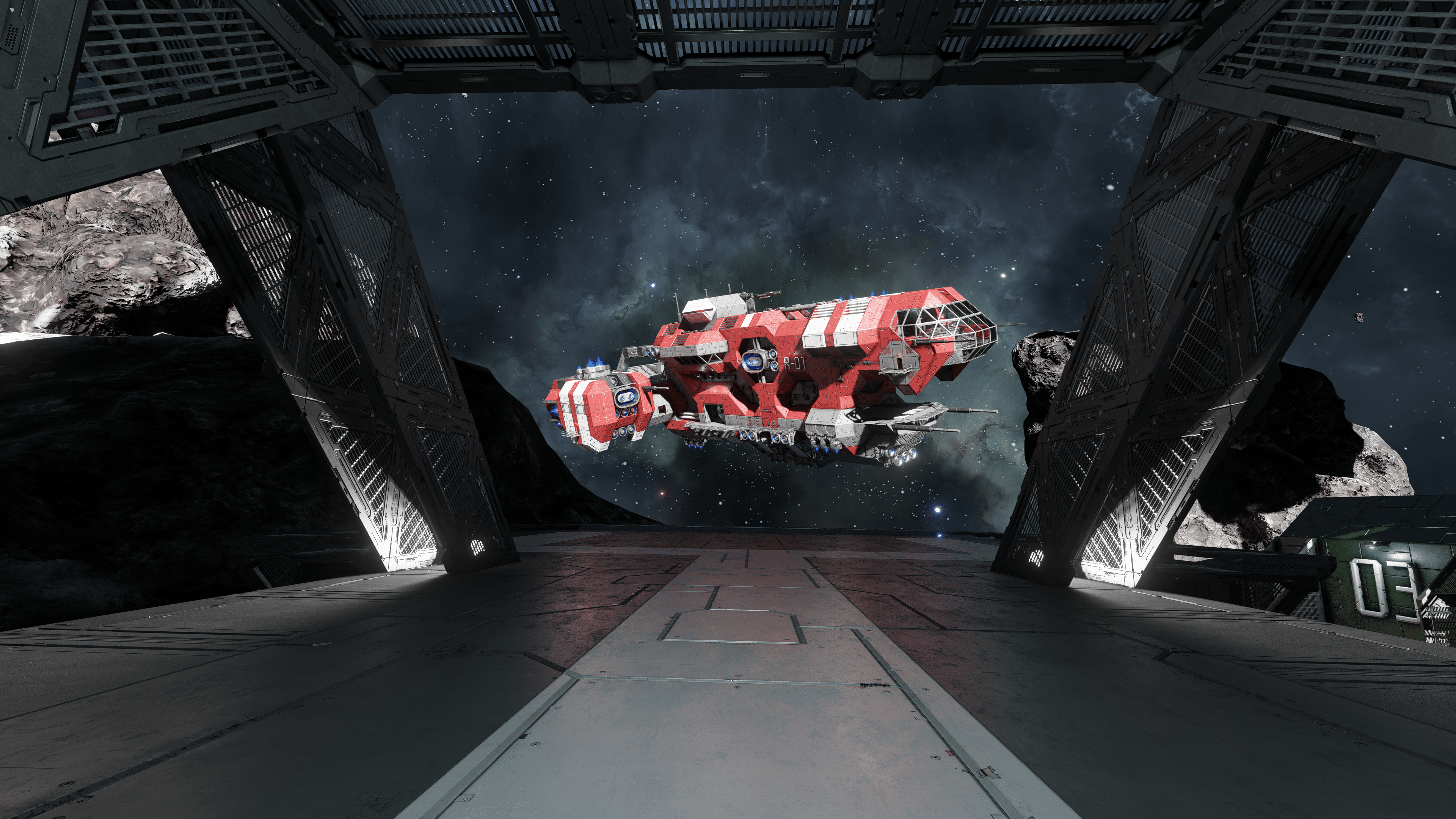 Space Engineers Large Ship Goliath Supercarrier (Space Engineers)